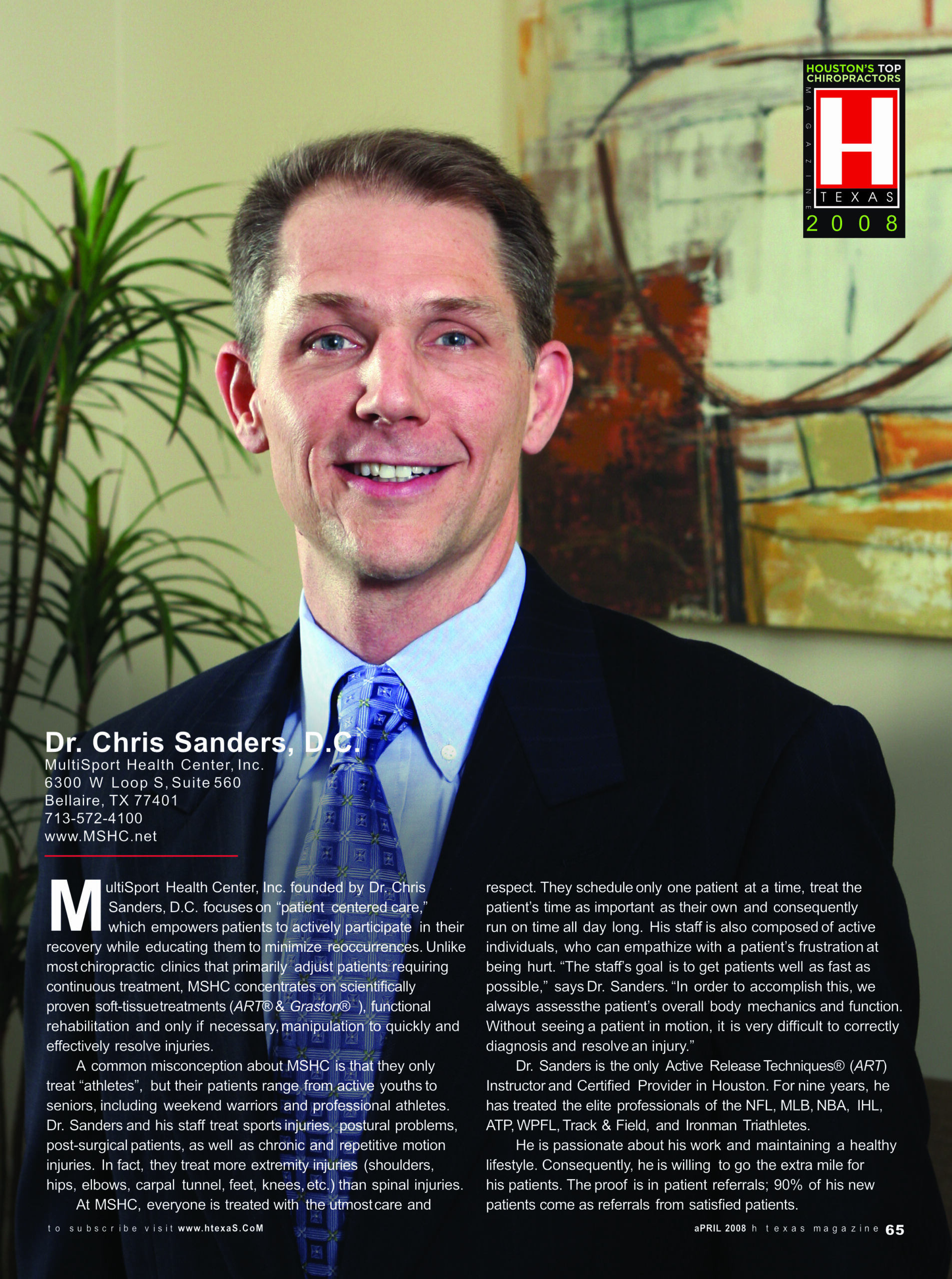 Dr. Chris Sanders - Multisport Health Center